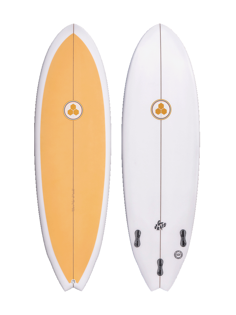 Al Merrick GSKATE 5'8 Yellow FUTURES – troggs.com